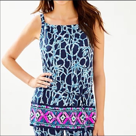 Lilly Pulitzer | Tops | Lilly Pulitzer Adley Top Xs Nwt | Poshmark